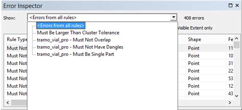 Using Topology To Fix Errors On A Map In Arcgis