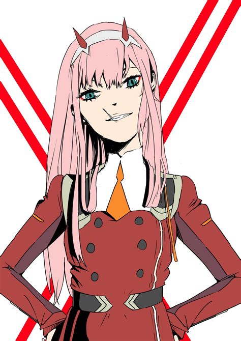 Zero Two And Strelizia