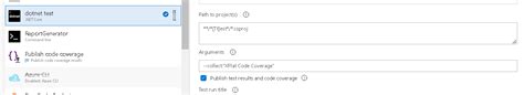 Code Coverage Showing On Azure Devops Ui Where As Not Showing On