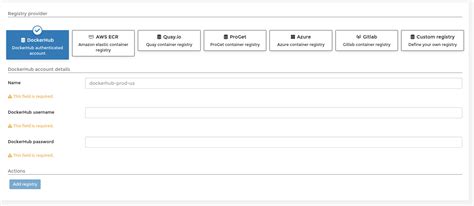 How To Add An Authenticated Dockerhub Registry To Portainer And Manage