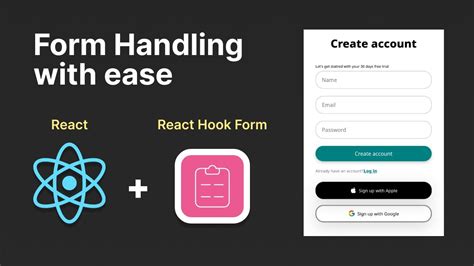 React Form Handling With React Hook Form Webdevelopment React Seekhcode Forms Typescript