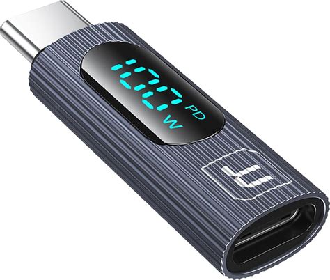 Amazon Com Type C Female To Male Adapter W Type C To Type C Data Transfer Fast Charging