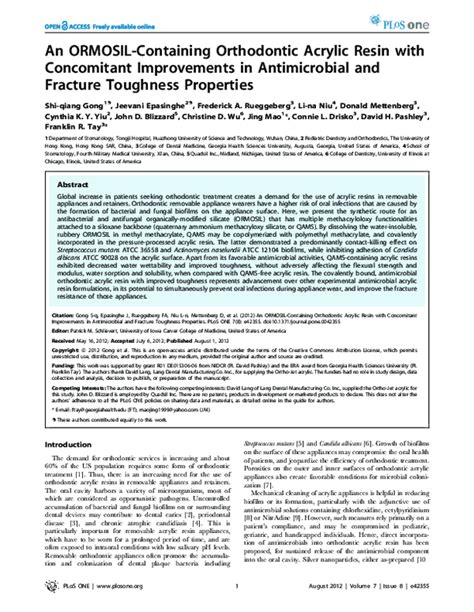 Pdf A Review On Poly Methyl Methacrylate Denture Base Materials With Antimicrobial