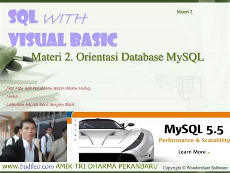 Ppt Sql With Visual Basic Powerpoint Presentation Free Download Id