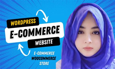 design woocommerce website wordpress ecommerce website or online store