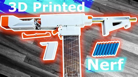 How I 3d Printed A Nerf Gun Youtube