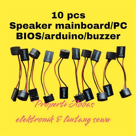 jual grosir 10 pcs speaker motherboard arduino buzzer alarm komputer pc