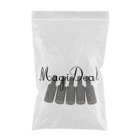 ⚡️buy Maxbell Din Mini Pin Female Plug Audio Jack Connector For Keyboard Mouse Diy 8 Pin At The