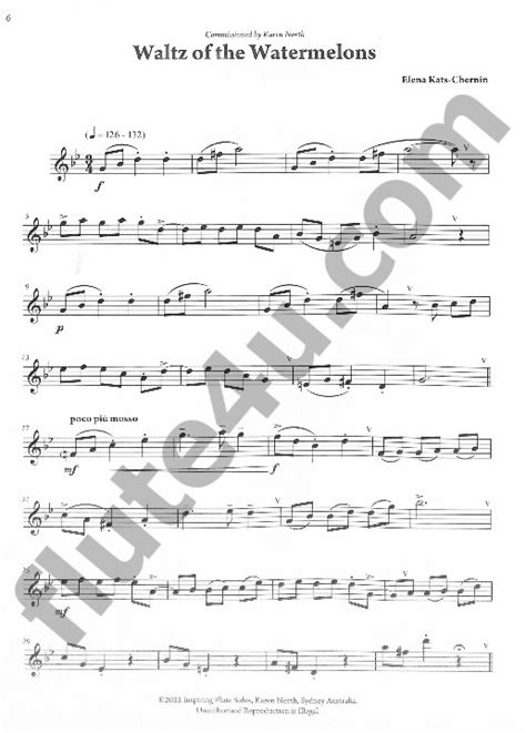 Various Inspiring Flute Solos Carolyn Nussbaum Music Company