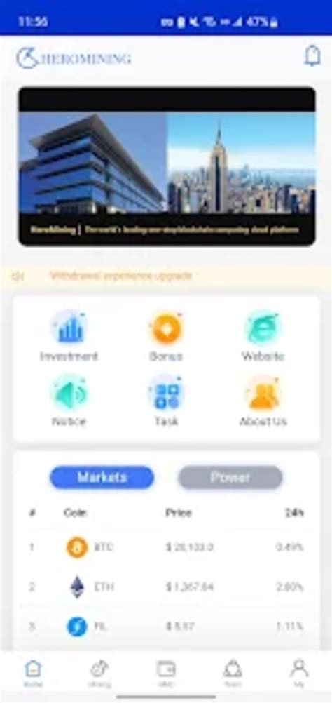 Hero Mining For Android Download