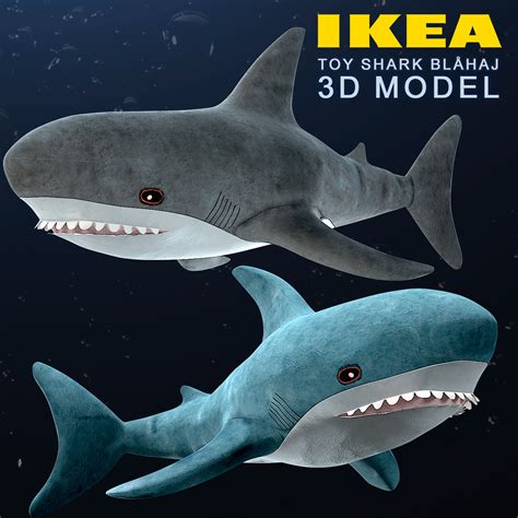 Artstation Stuffed Toy Shark Ikea Blahaj