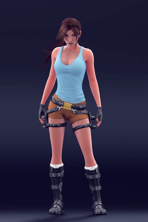 Lara Croft Blender Render By Snipergiirl On Deviantart