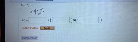 Solved Find F T F T L S E S U T Chegg