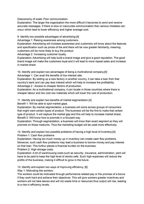 Business Studies 0450 Rigcse Business Studies 0450 Rigcse