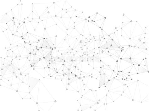 Geometric Plexus Structure Cybernetic Concept Stock Vector Illustration Of Particle Global