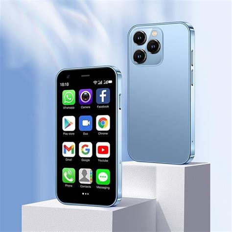 Soyes Мини-смартфон XS15, 3,0-дюймовый дисплей, Android 8,1, 2 ГБ ОЗУ ...