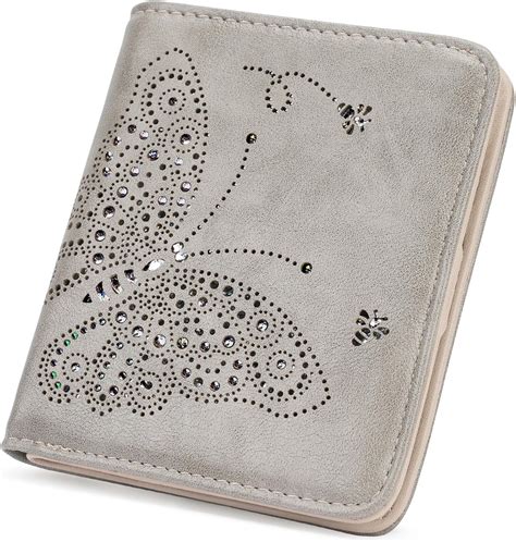 Kiteviun Small Rfid Wallet Women Ultra Thin Slim Womens