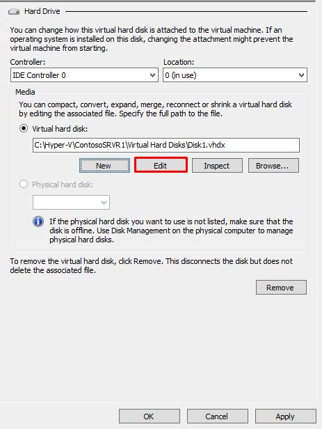 How To Expand Hard Drives In Hyper V Virtual Machines Alexanders Blog