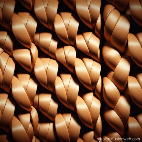Seamless Cartoon Braid Pattern Stable Diffusion Online
