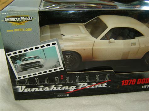 Ertl 1970 Dodge Challenger Rt Hemi Vanishing Point 118 Diecast Dirty
