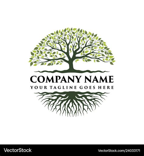 Tree Of Life Logo Royalty Free Vector Image Vectorstock