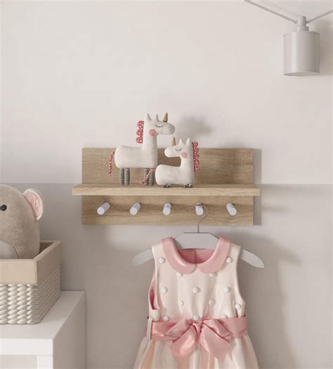 Полиця для іграшок полиця для декору та іграшок полиця з нагелями в дитячу W 3d N4 фото