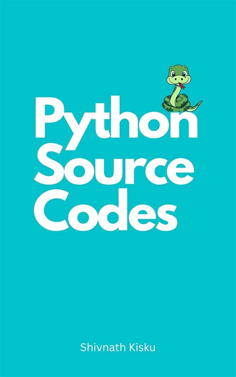 Amazon Python Source Codes English Edition Kindle Edition By