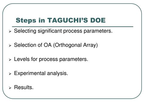 Ppt Die Casting Process Optimization Of Mpi Manifold Using Taguchi Method Powerpoint