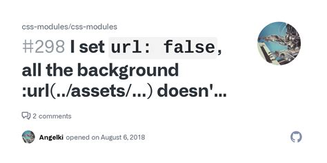 I Set False All The Background Assets Doesn T Work When Use Relative