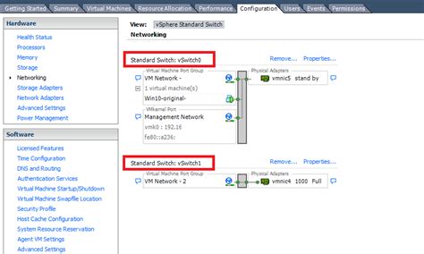 Create 2 Networks With A Single Esxi Host Vmware Vsphere
