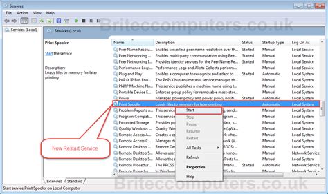 How To Reset The Print Spooler Queue