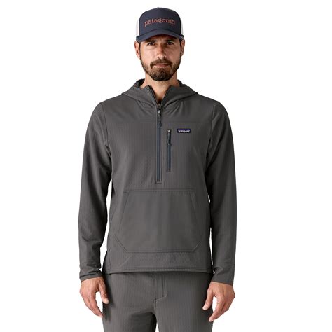 Patagonia Mens R2 Techface Pullover Forge Grey Fin And Game