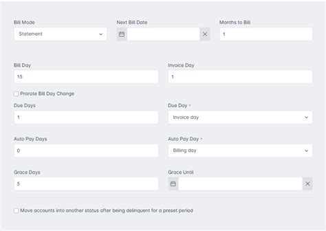 Billing Defaults Sonar Knowledge Base