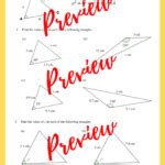 Trigonometry The Cosine Rule Free And Premium Teaching Resources Worksheets Lesson Planned