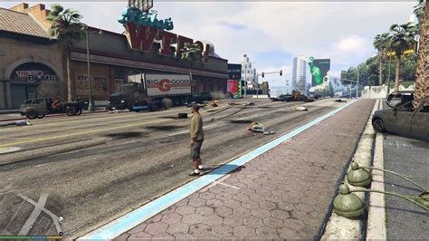 Gta What Could Possibly Go Wrong Giving Npcs Weapons With Exploding
