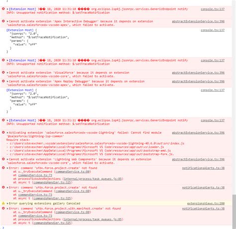 Command Sfdxforceprojectcreate Not Found · Issue 2081
