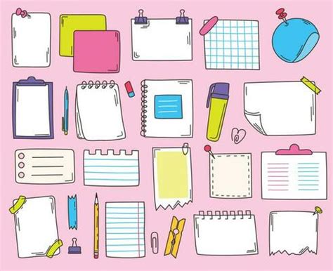 Notebook Doodle Vector Art Icons And Graphics For Free Download