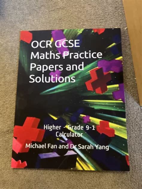 Ocr Gcse Maths Practice Papers And Fan Mr Michael £500 Picclick Uk