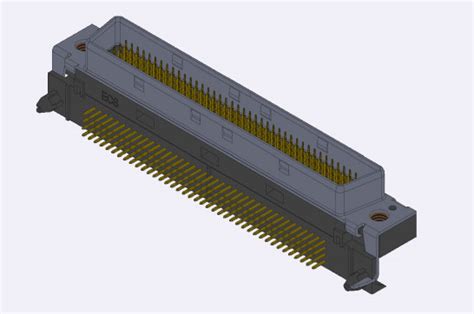 Ecs Vertical Mount D Subminiature Connectors