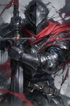 Dark Fantasy Knight Wallpaper 4k