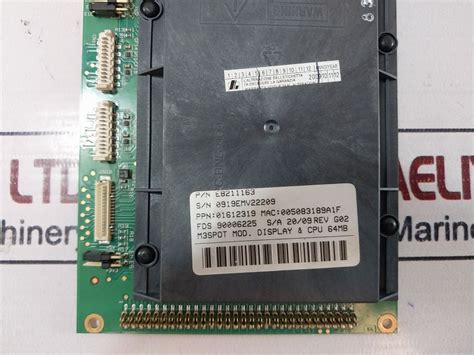 Gilbarco Veeder Root 8111094 Cpu Unit Printed Circuit Board E8211163 Aeliya Marine Tech