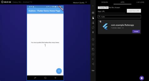 Develop Deploy And Test Flutter Apps Kobiton