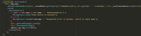Native Js Zxing Scanner In Sapui Sap Community