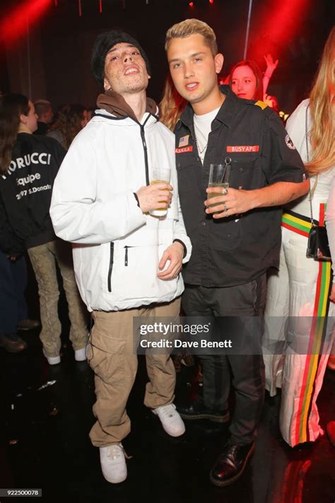 Rafferty Law And Elliot Jay Brown Attend The Brits Awards 2018 After News Photo Getty Images