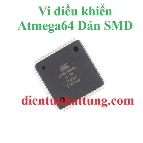 Atmega32 Dán Smd Vi ĐiỀu KhiỂn HỌ Avr CỦa Atmel