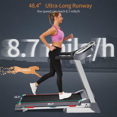 Buy Heavy Duty Treadmill Lbs With Auto Manual Incline For Home Max HP Brushless Silent