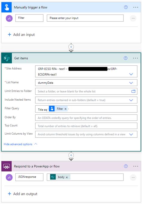 power apps sharepoint row level security using parsejson dev community