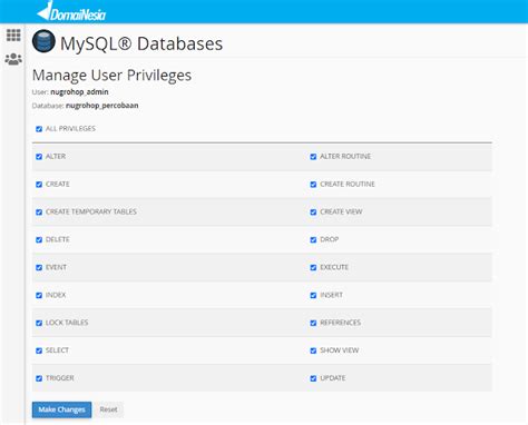 Cara Membuat Database Mysql Di Hosting Cpanel Webaik