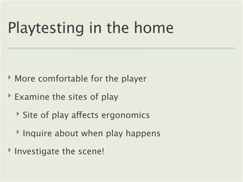 Exploratory Game Design For New User Interfaces Ppt