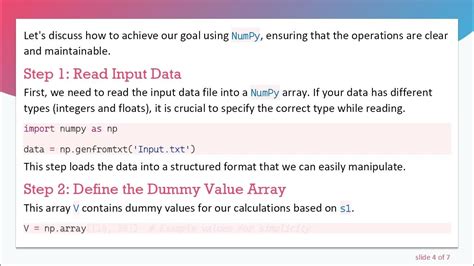 Improve Your Performance With Numpy Calculations A Guide To Efficient